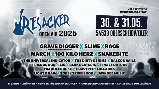 RADIO BOB! empfiehlt das Resäcker Open Air | RADIO BOB! national